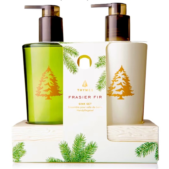 Thymes | Other | Thymes Frasier Fir Sink Set Hand Soap And Lotion In ...